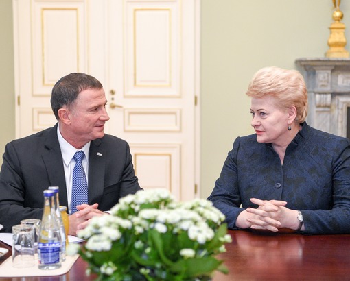 Lithuanian President Meets Israeli Knesset Speaker – Lithuanian Jewish ...